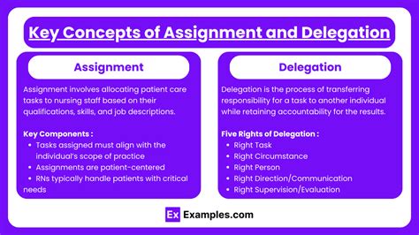Assignmentdelegation Notes And Practice Questions Nclex Rn® Examples