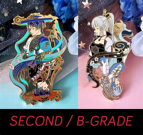 Seconds B Grade Sale Genshin Impact Wanderer Ayaka Hard Enamel Pin