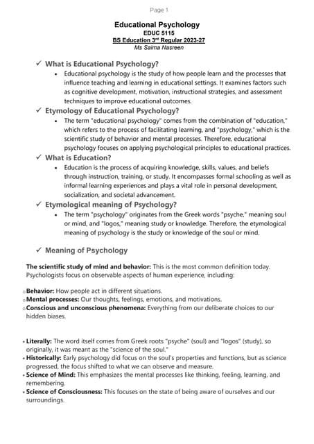 unit 1 bapsy 101 ppt pdf