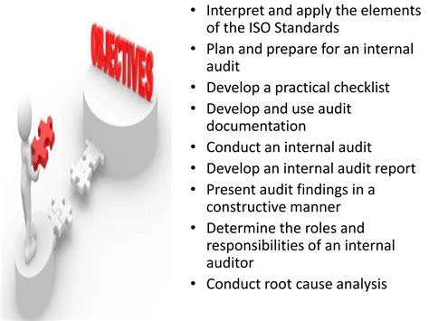 Internal Audit Training With Different Pptx