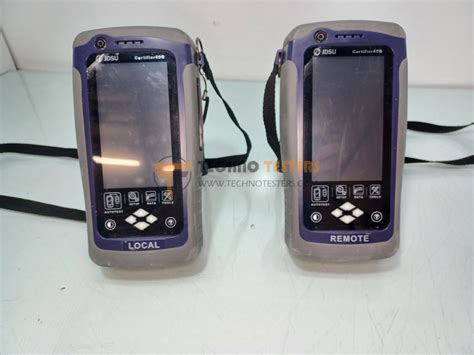 Jdsu Certifier40g Cat6a Cable Certifier Kit Techno Testers