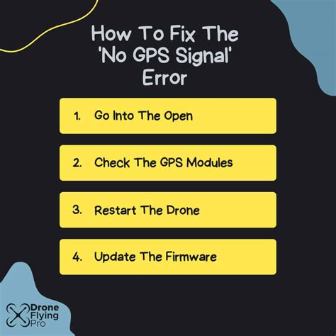 Why Does My Drone Say No GPS Signal SOLVED