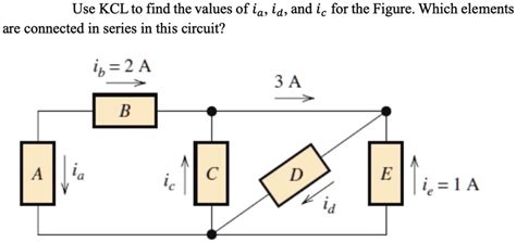 Use Kcl To Find The Values Of Ia Id And Ic For The Figure Which