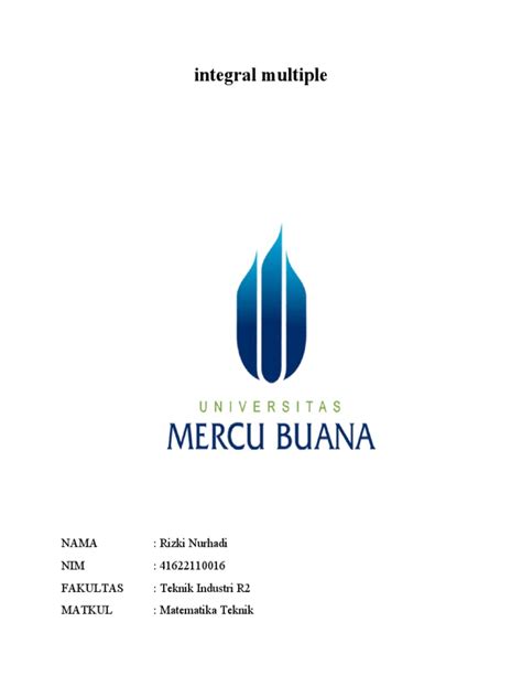 Integral Multiple Pdf