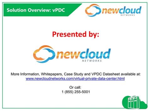Virtual Private Data Center Solution Overview Ppt