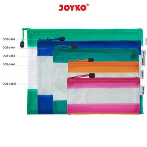 Jual Zipper Bag Map Plastik A5 Joyko Jakarta Utara Berkat Ananda