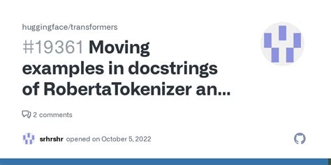 moving examples in docstrings of robertatokenizer and