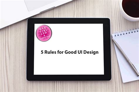 Tip 12 5 Rules For Good Ui Design Avada Freelancer