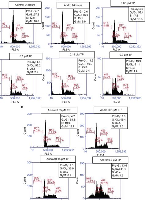 Effect Of Andrographolide Tp Separately A And Tp After 24 H Of