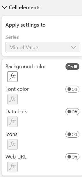 formatting matrix rows microsoft fabric community