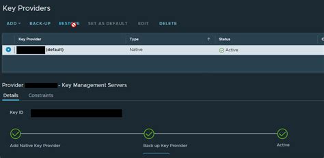 Vmware Vsphere 70 Update 2 Native Key Provider Dirmann Technology