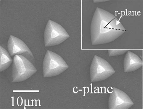 Typical Etched Pattern On The Etched Sapphire Substrate Download