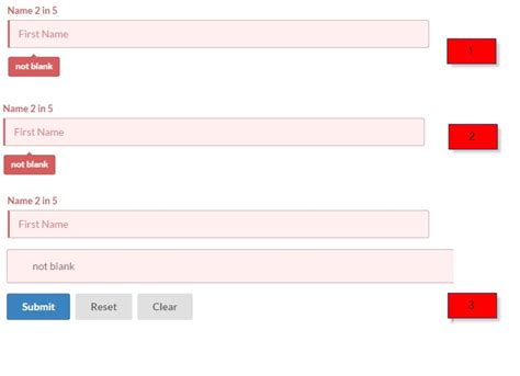 form validation semantic ui error message not working when define