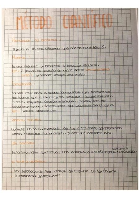 MÉtodo CientÍfico Patricia Del Carpio Udocz