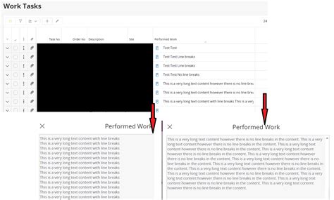 Text Wrapping In Aurena Overview Tables Ifs Community