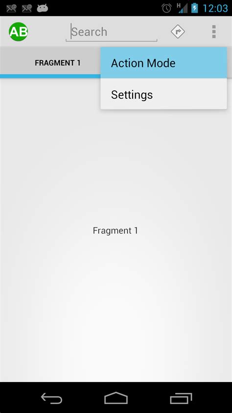 actionmode styling android