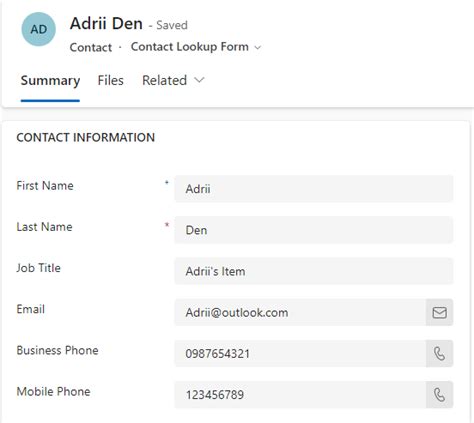 [customization and configuration] how to show lookup field as a form