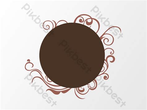 Vector Round Pattern Border Design Element PNG Images AI Free Download Pikbest