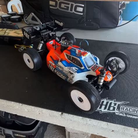 Setup HB RACING D WORLD SPEC Redovan EURO A PRE RACE Fabrizio Teghesi Driver Buggy Con HB