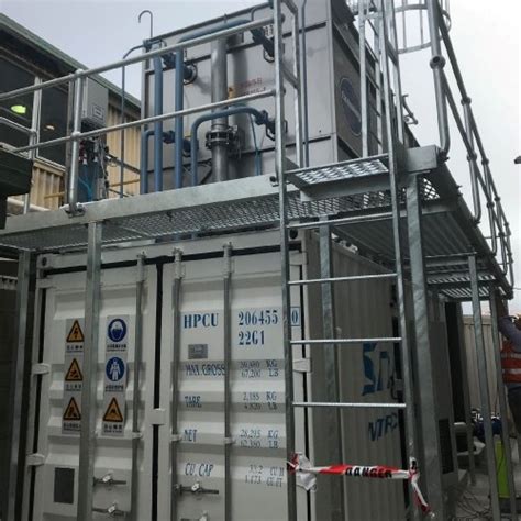 Custom Built Containerised R134a Glycol Chiller For Process Cooling