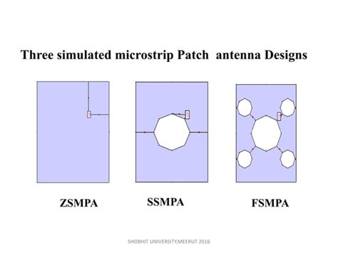 Design Fabrication And Testing Of Octagon Shape Of Microstrip Patch