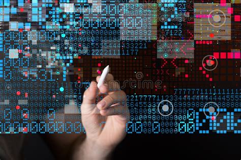 A Software Web Development Programming Concept Abstract Programming Stock Image Image Of