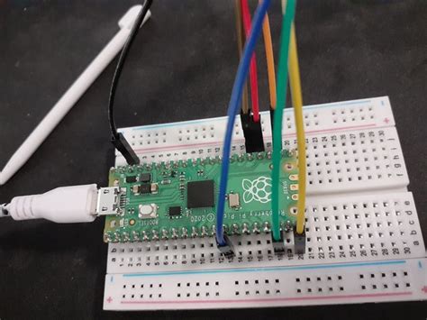 The Ws2812 Din Rgb On Waveshare Rp2040 Zero R Raspberrypipico
