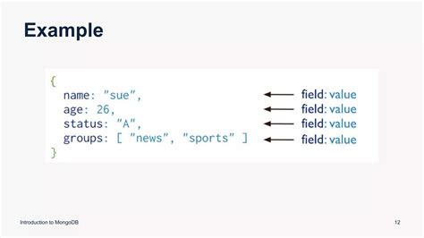 introduction to mongodb pptx