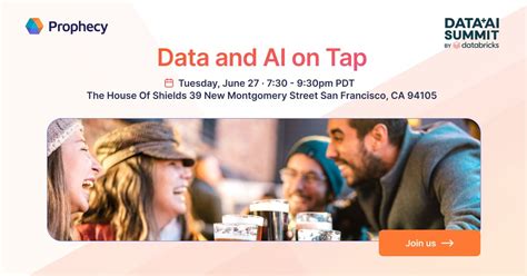 prophecy on linkedin data and ai on tap with prophecy