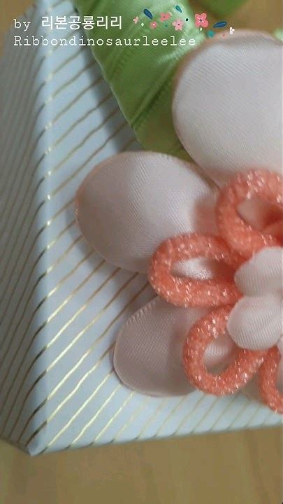 337 배씨핀만들기 다이소 리본으로 한복머리띠만들기 리본초보자도 쉽게 만들어요~ 리본주름 머리띠 감는 법 Ribbon Craft 리본공예 Ribbon Hairpin