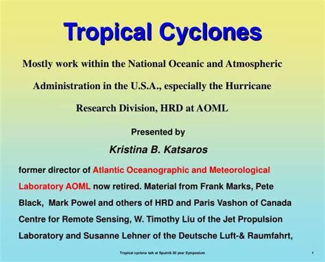 Ppt Tropical Cyclones Powerpoint Presentation Free Download Id5019297