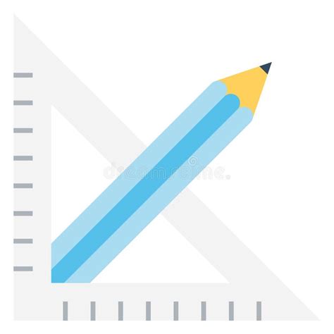 drafting isolated vector illustration icon editable stock vector