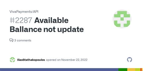 Available Ballance Not Update · Issue 2287 · Vivapaymentsapi · Github