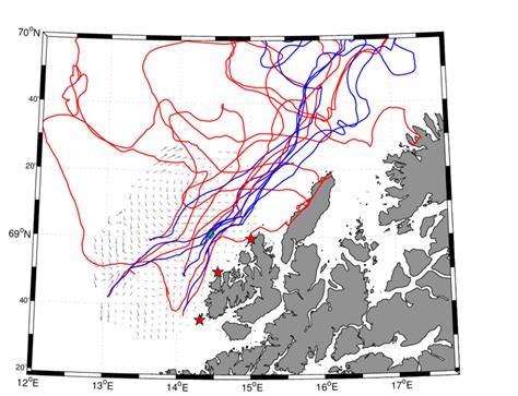 Positions Of The Hf Radar Stations Drifter Trajectories And Adcp Rig Download Scientific