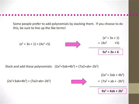 Operations On Polynomials PPTX