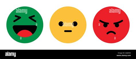 Rating Emoji Icon Feedback Consumer Or Customer Review Evaluation Emoji Set Customers