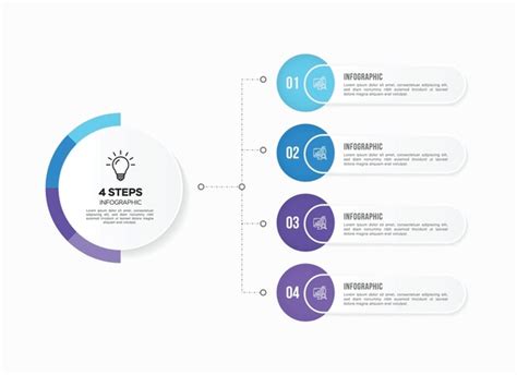 3 490 circle infographic with 5 points stock vectors and vector art