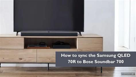 How To Update The Bose Soundbar 700 Firmware Your Own Consumer
