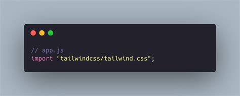 tailwind css