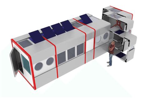 Mobile Residential Cell General View During Assembly And Download Scientific Diagram
