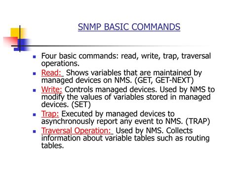 Ppt Snmp Simple Network Management Protocol Powerpoint Presentation Id 2983462