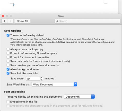 Embedding Fonts In Mac Word Microsoft Community