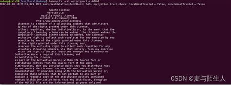 大数据技术与原理实验报告（mapreduce 初级编程实践）大数据实验mapreduce编程实现文件合并和去重操作 Csdn博客