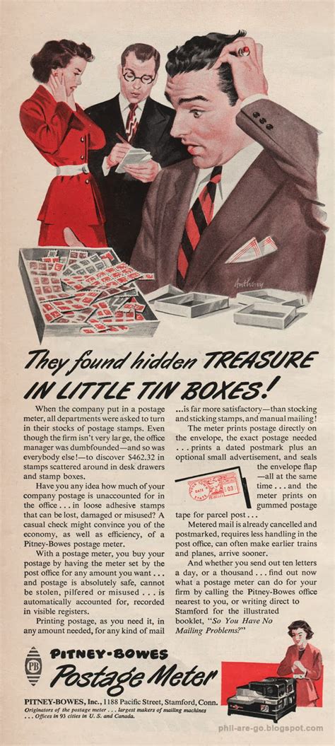 Phil Are Go Pitney Bowes Postage Meter Philately Are Go