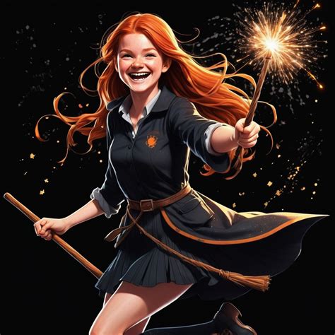 Anime Ginny Weasley Ginny Weasley By Zaphiel San On Deviantart
