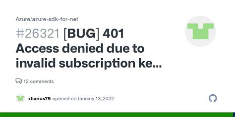 BUG Access Denied Due To Invalid Subscription Key Or Wrong API Endpoint Thinking