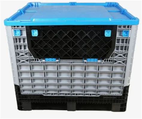 Flc Foldable Plastic Pallet Box At ₹ 18750 Piece Bulk Bins In