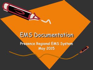 EMS Documentation Patient Care Report Best Practices