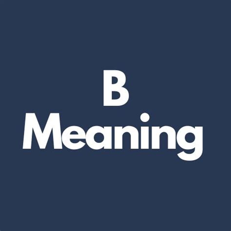 What Does B Mean In Texting Real Life Examples