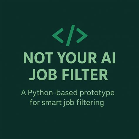 Github Fromthebooniesnotyouraijobfilter Public Ai Ready Outlook
